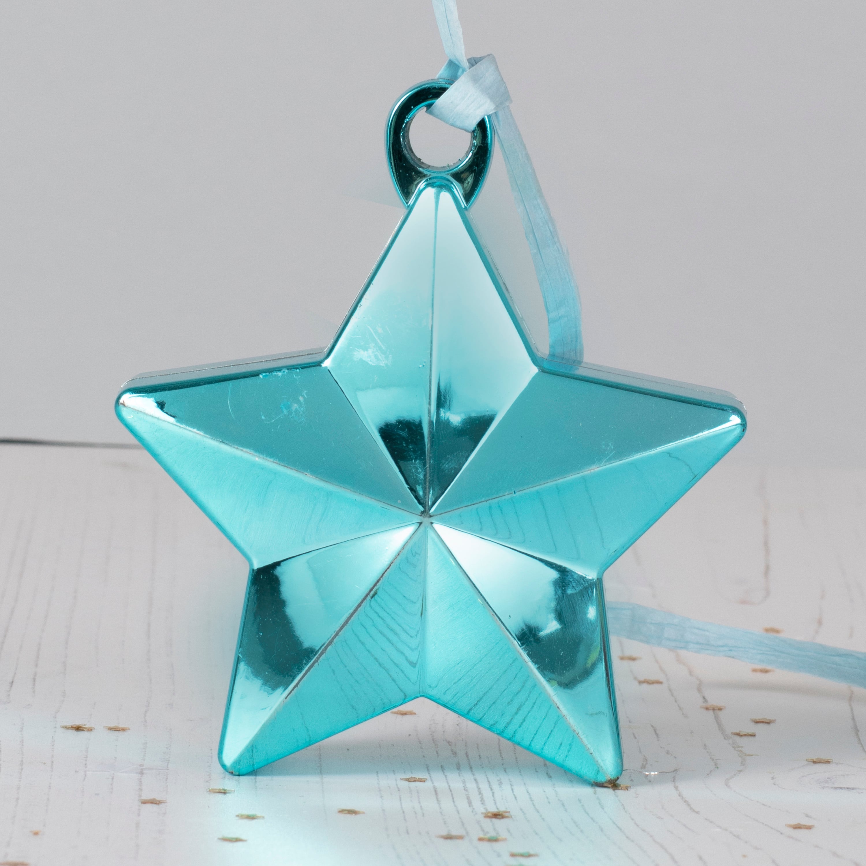 Baby Blue Star Balloon Weight | Ginger Ray