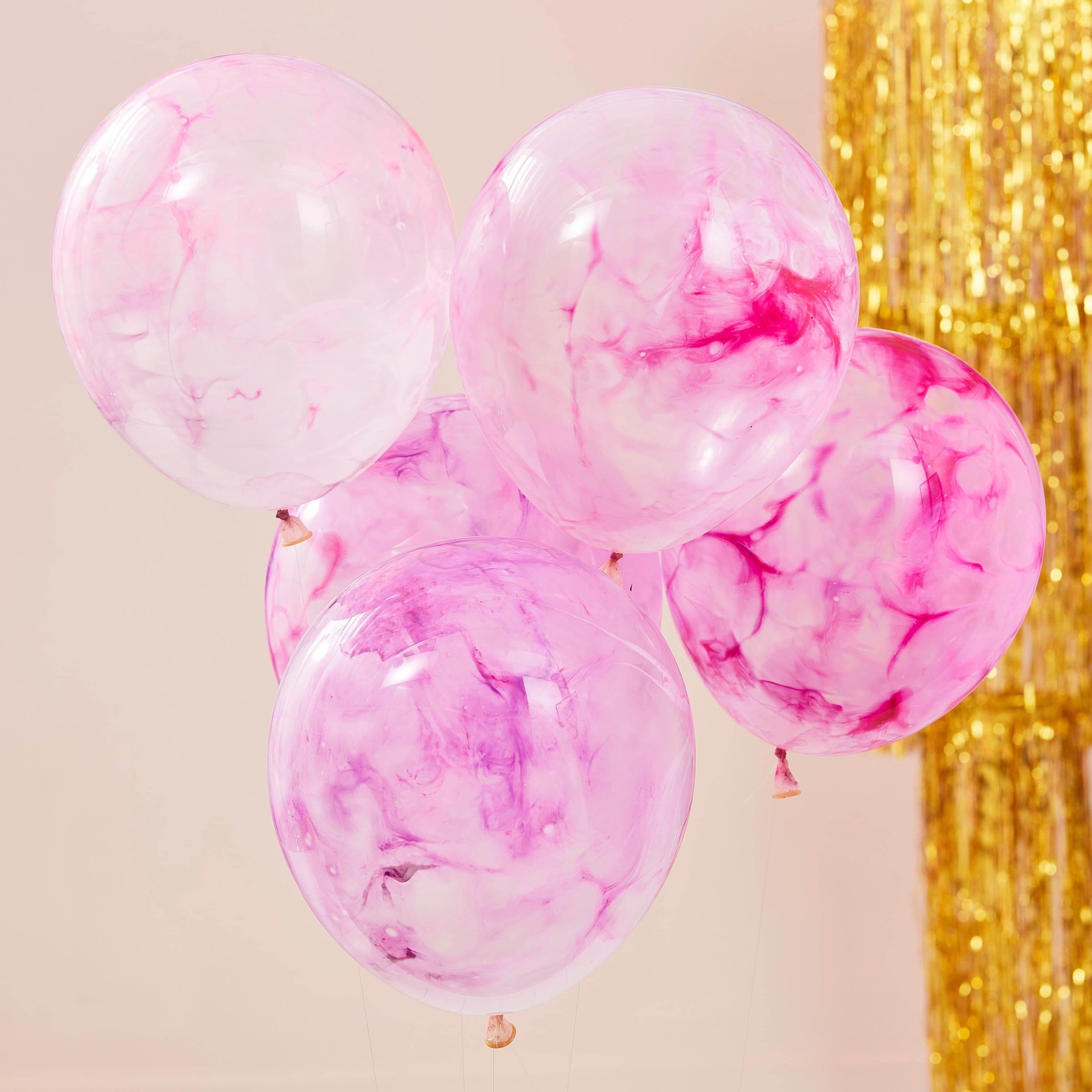 Pink Paint Balloons | Ginger Ray