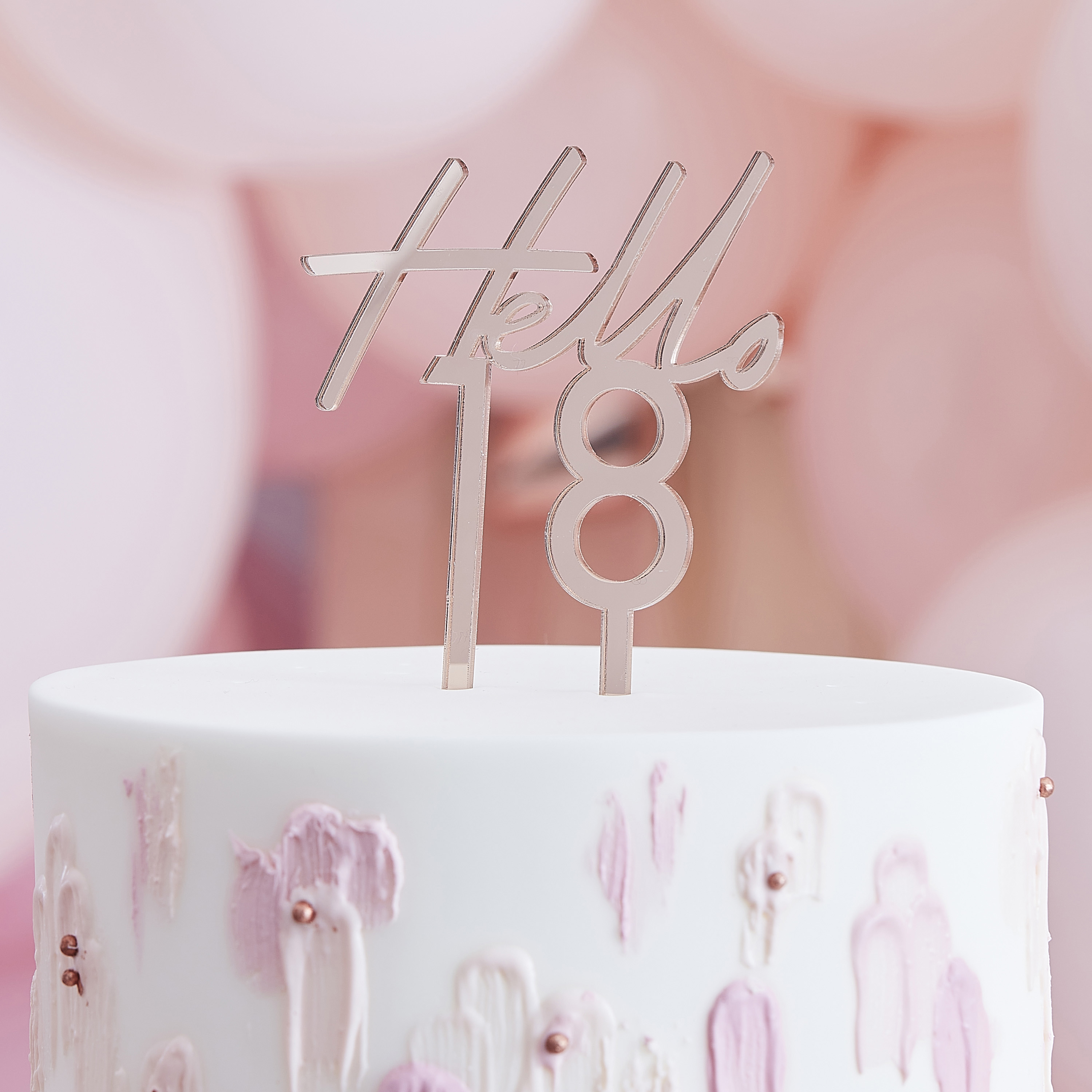 18th Birthday Cake Topper | Ginger Ray