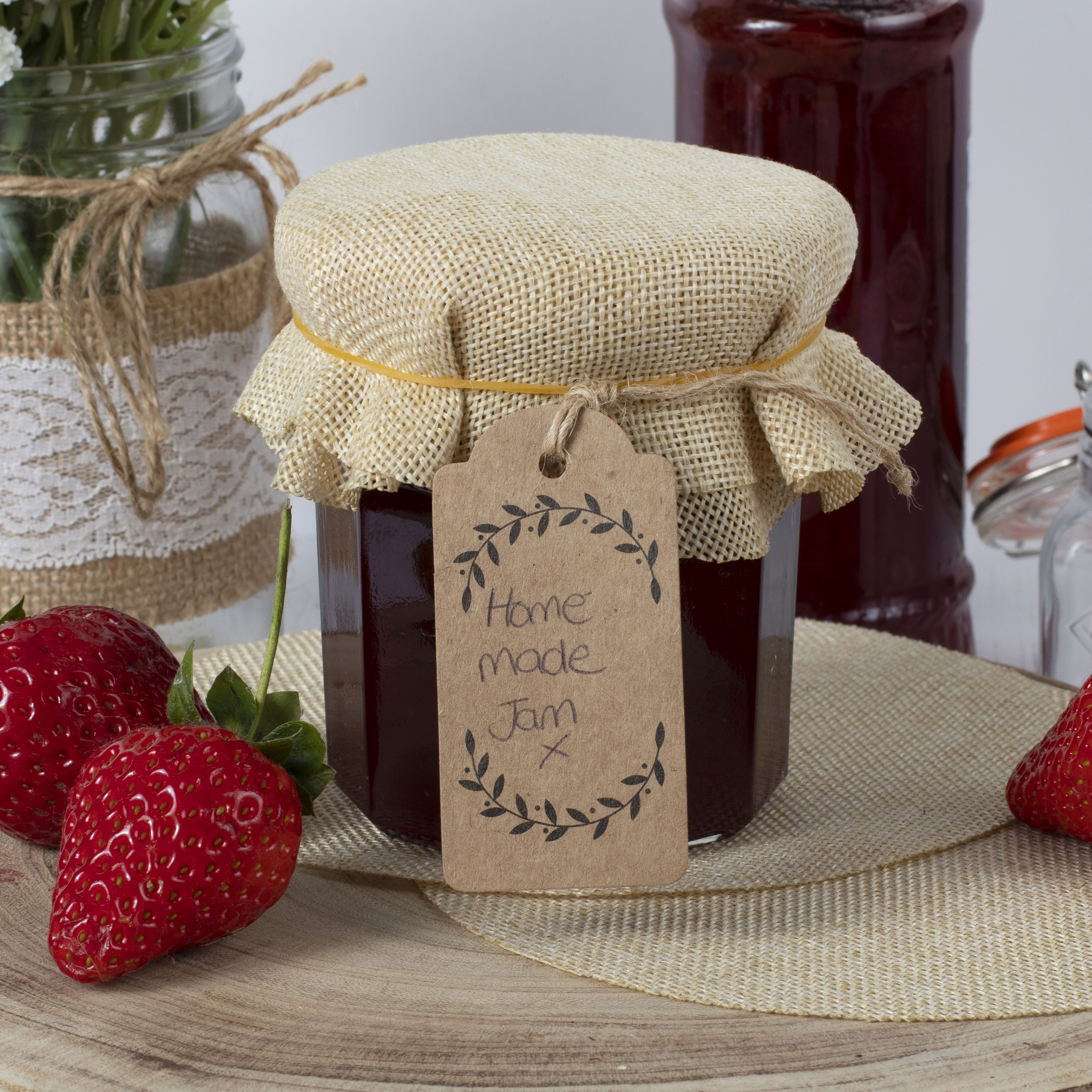 Kraft Jam Jar Labels | Ginger Ray