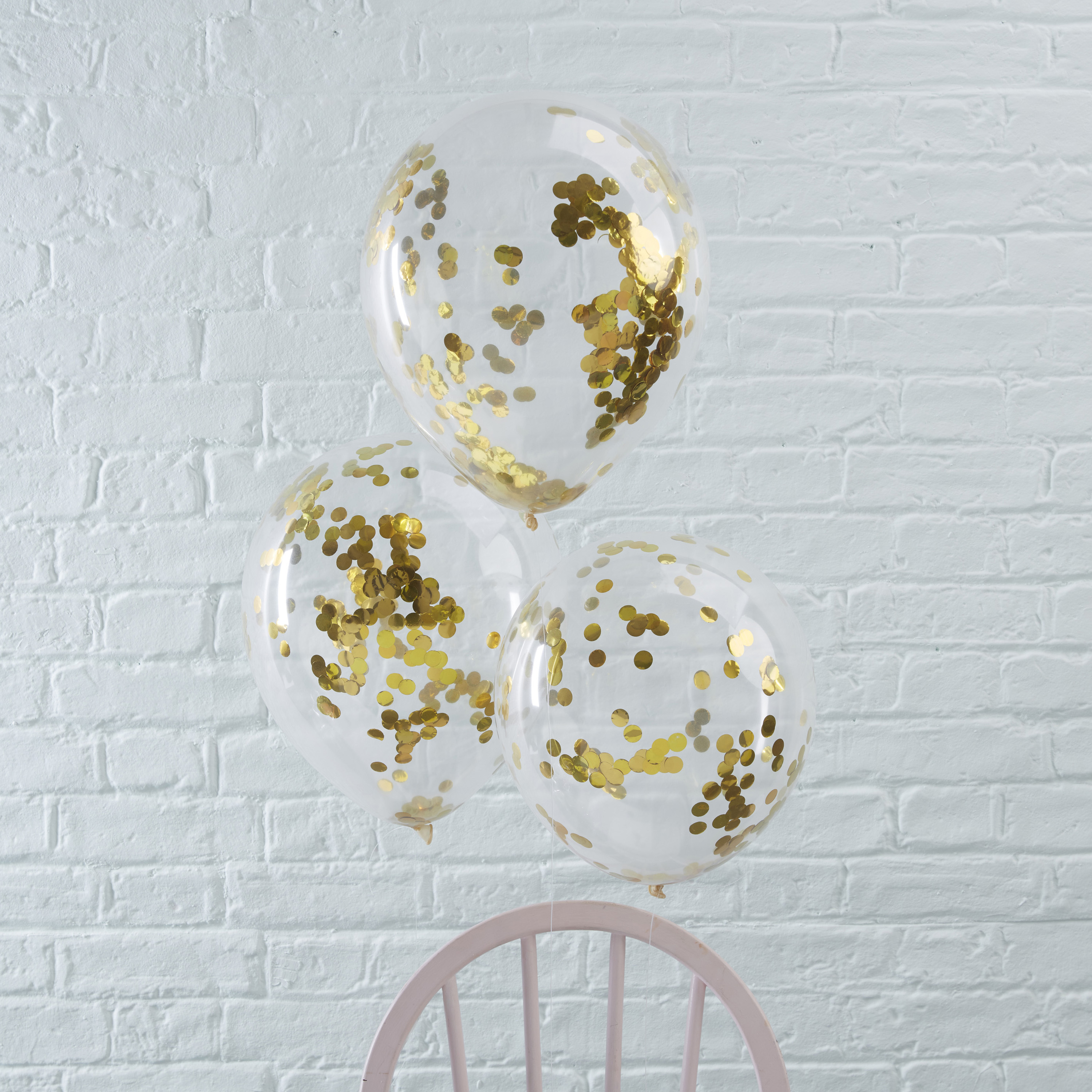 Gold Confetti-Filled Party Balloons | Ginger Ray | Ginger Ray