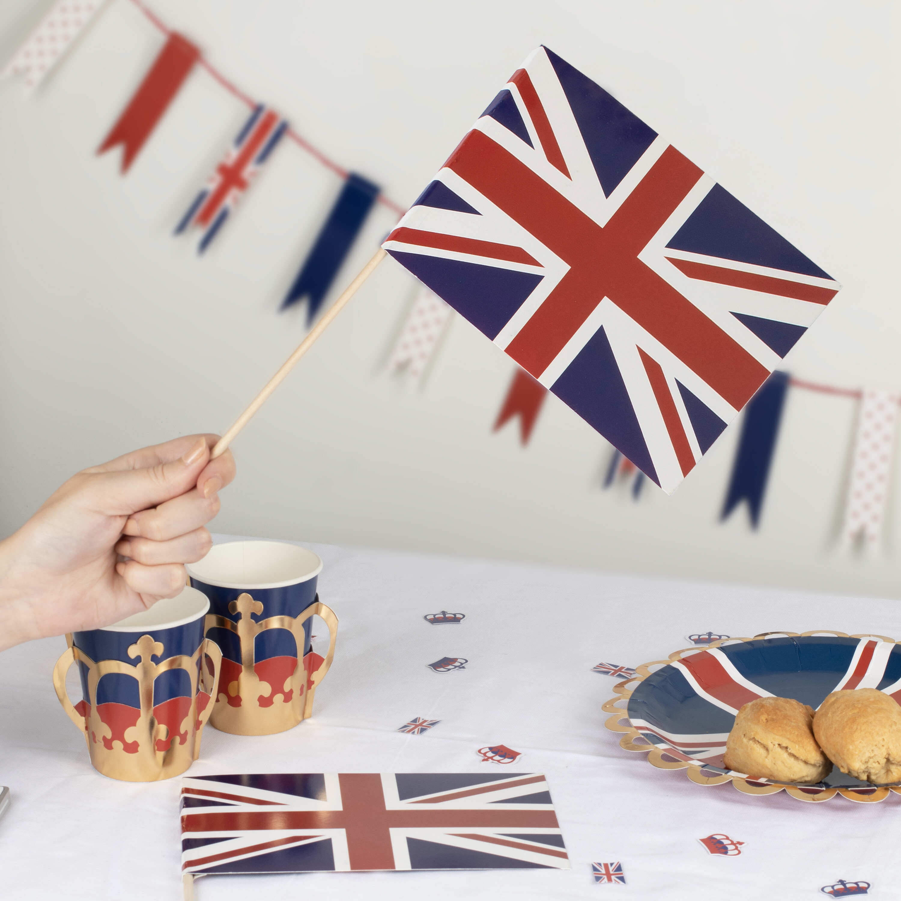 Hand Held Union Jack Flags | Ginger Ray
