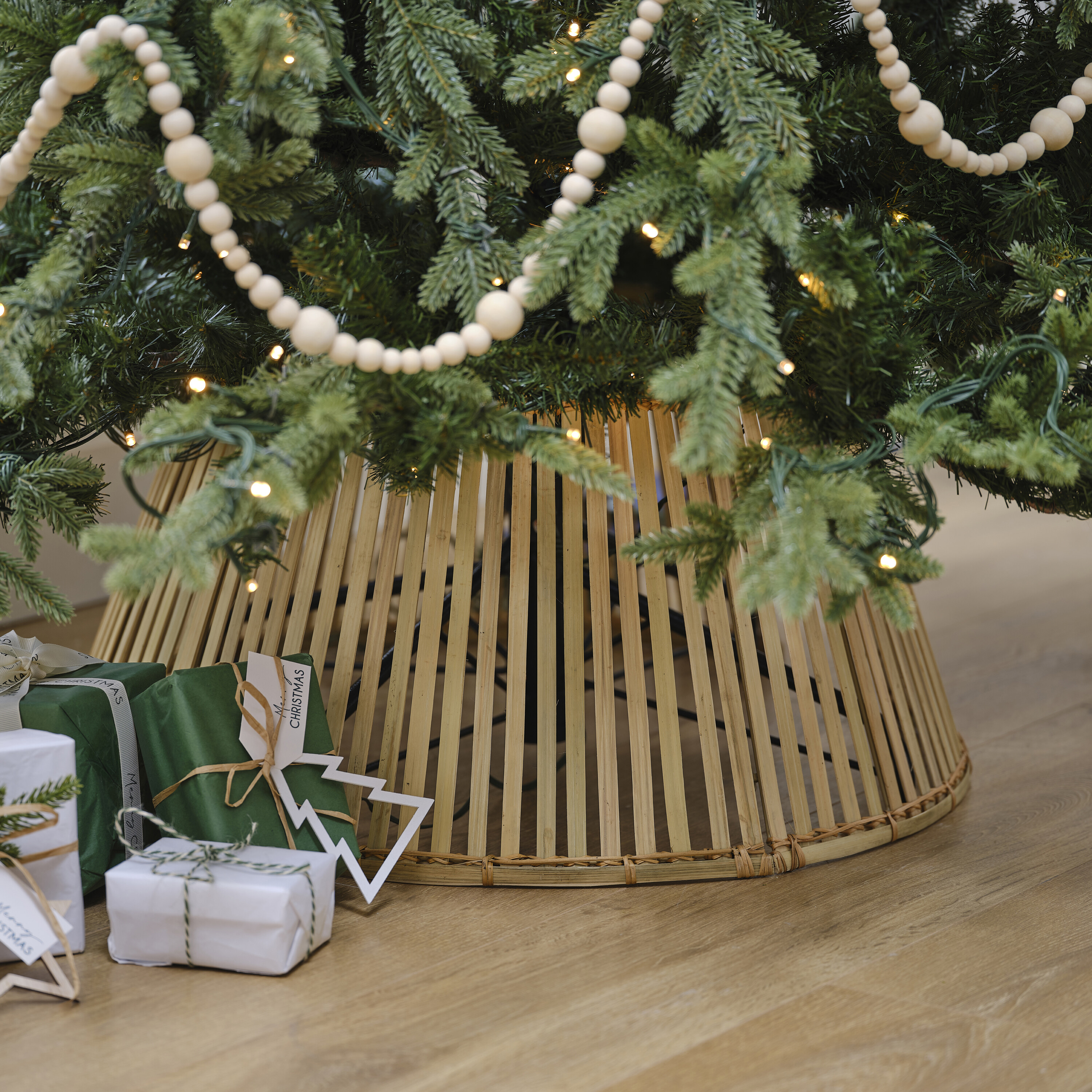 Bamboo Christmas Tree Skirt | Ginger Ray