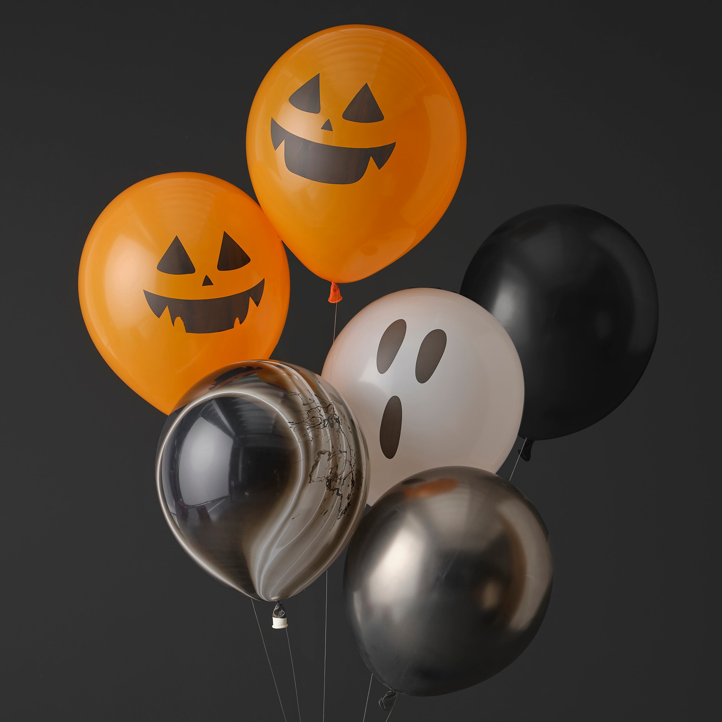 Pumpkin and Ghost Halloween Balloons | Ginger Ray