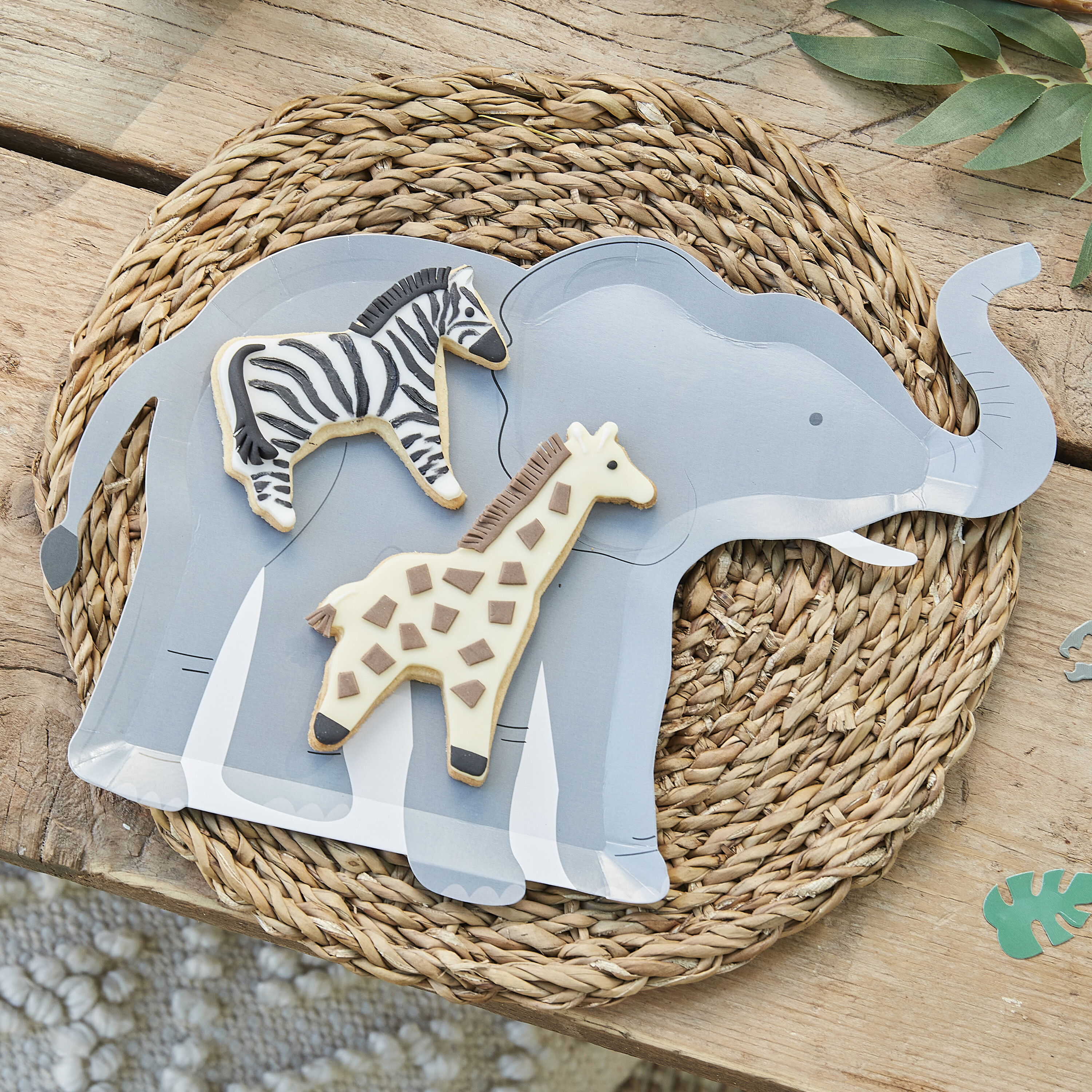 Elephant Paper Plates | Ginger Ray