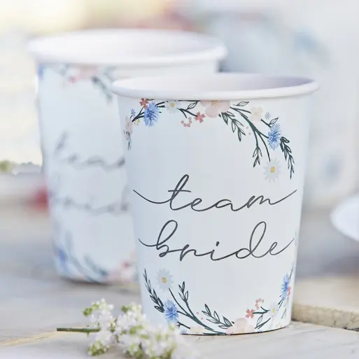 team bride cups