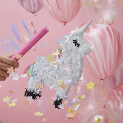 make a unicorn pinata